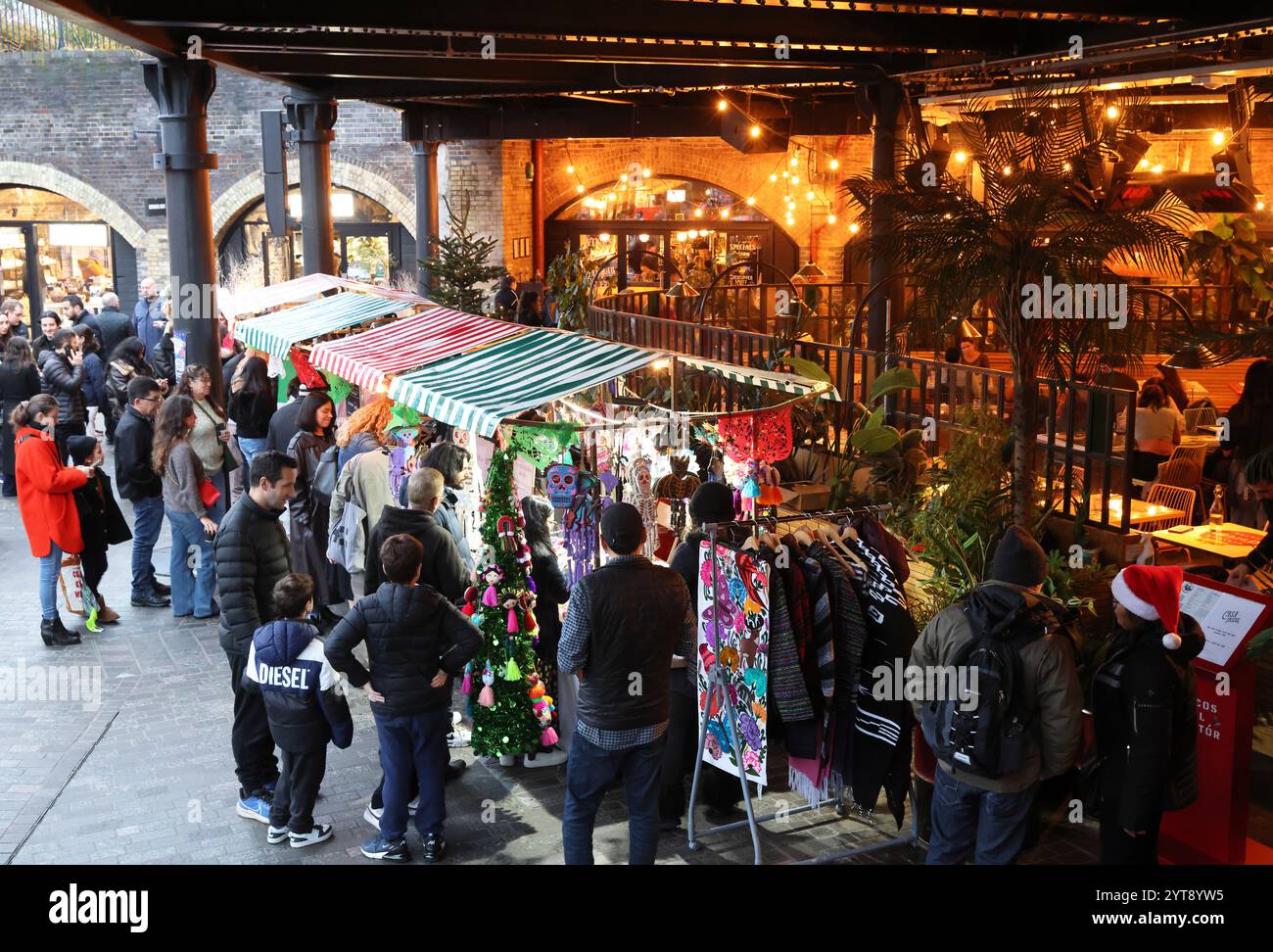 Mexican Christmas market at Coal Drops, Kings Cross, sponsored by ...