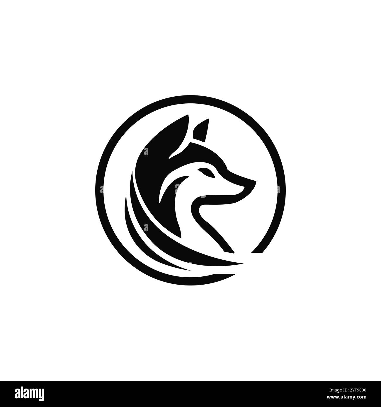 Fox branding icon. Fox vector icon design. Fox isolated on white ...