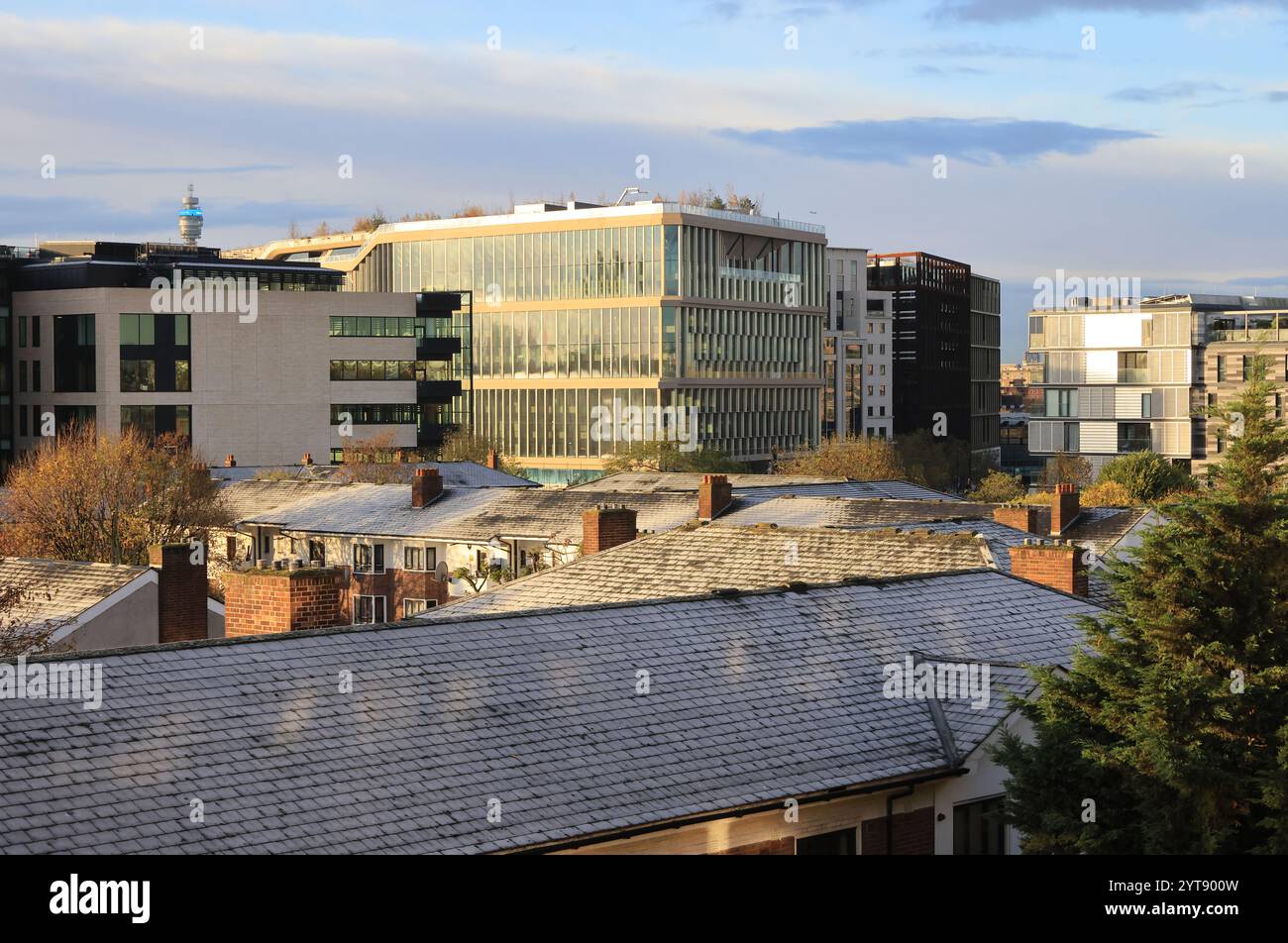The new Google landscaper at Kings Cross, north London, UK Stock Photo ...