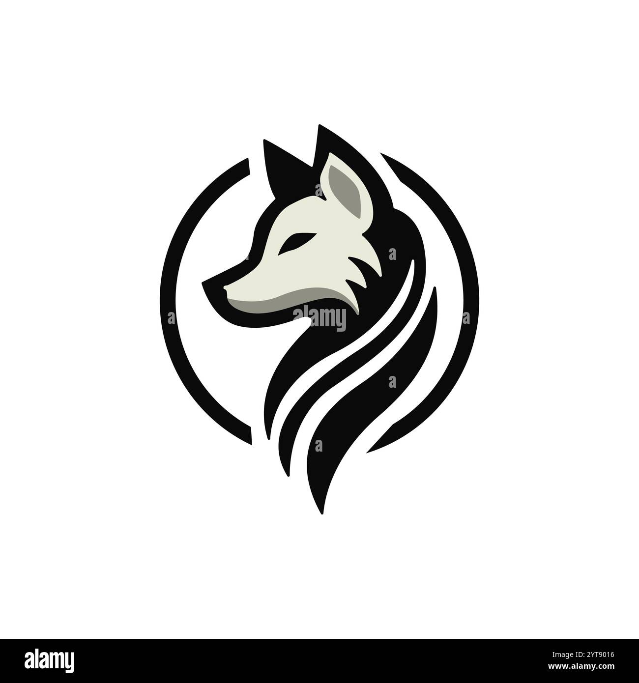 Fox branding icon. Fox vector icon design. Fox isolated on white ...