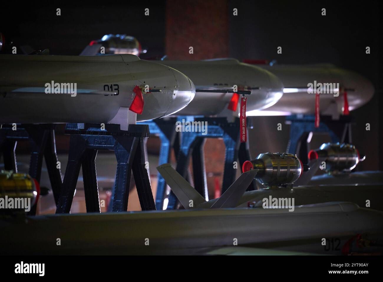 Kiev, Ukraine. 06th Dec, 2024. The first batch of Ukrainian produced ...