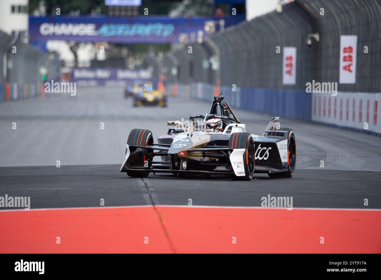 São Paulo, Brazil. 6th December 2024. Mitch Evans of Jaguar TCS Racing ...