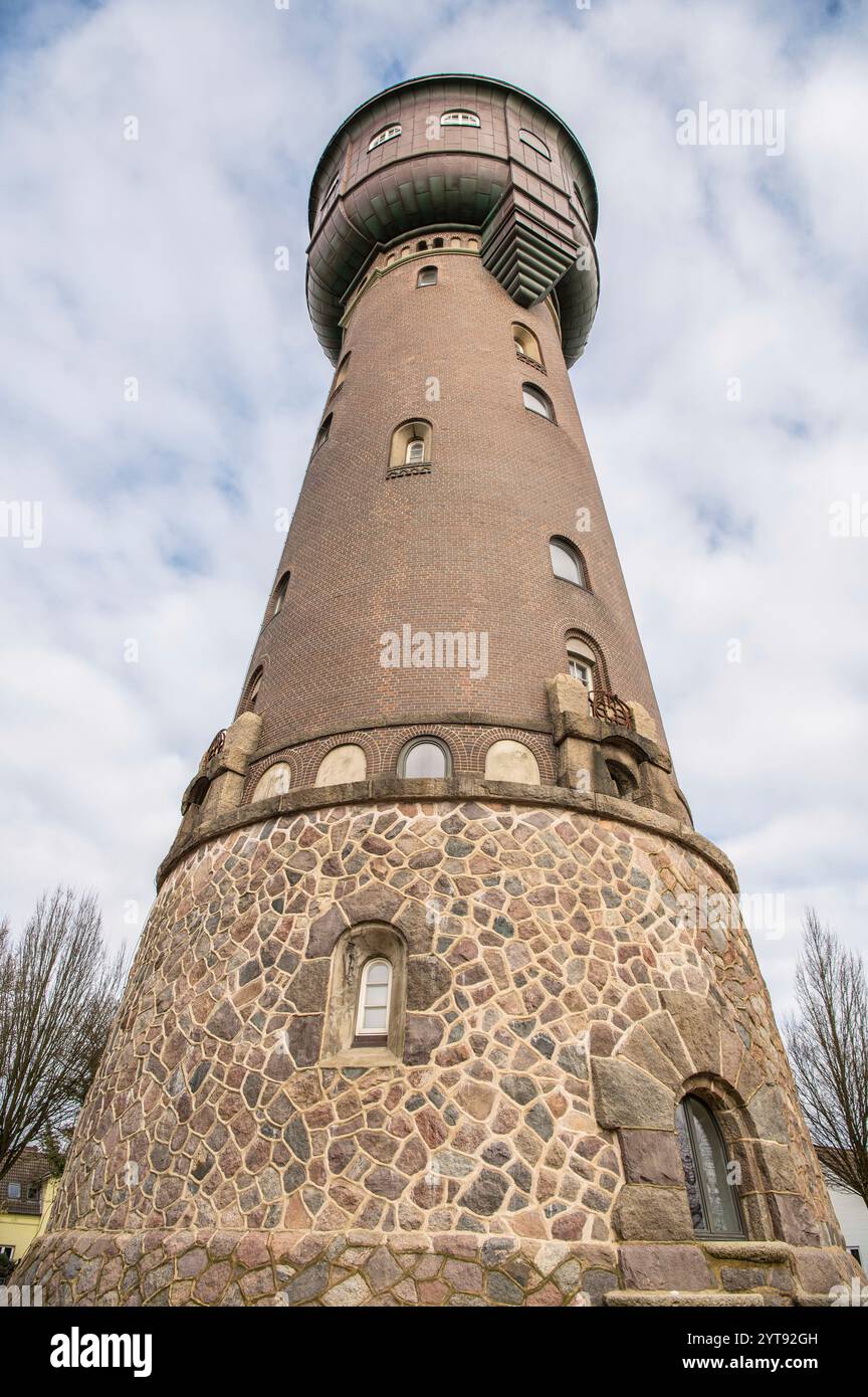 Water tower in Heide Stock Photo - Alamy