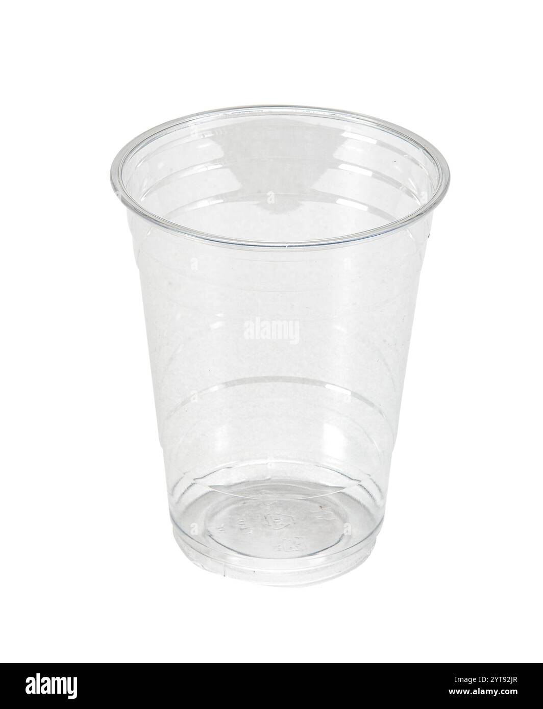 Clear plastic cup Stock Photo - Alamy