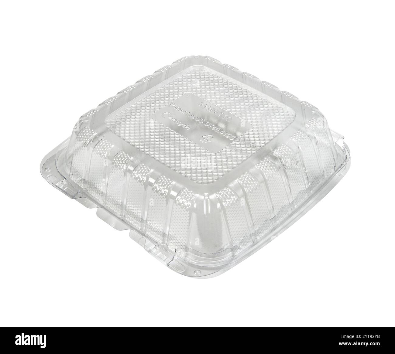 Clear plastic food container Stock Photo - Alamy