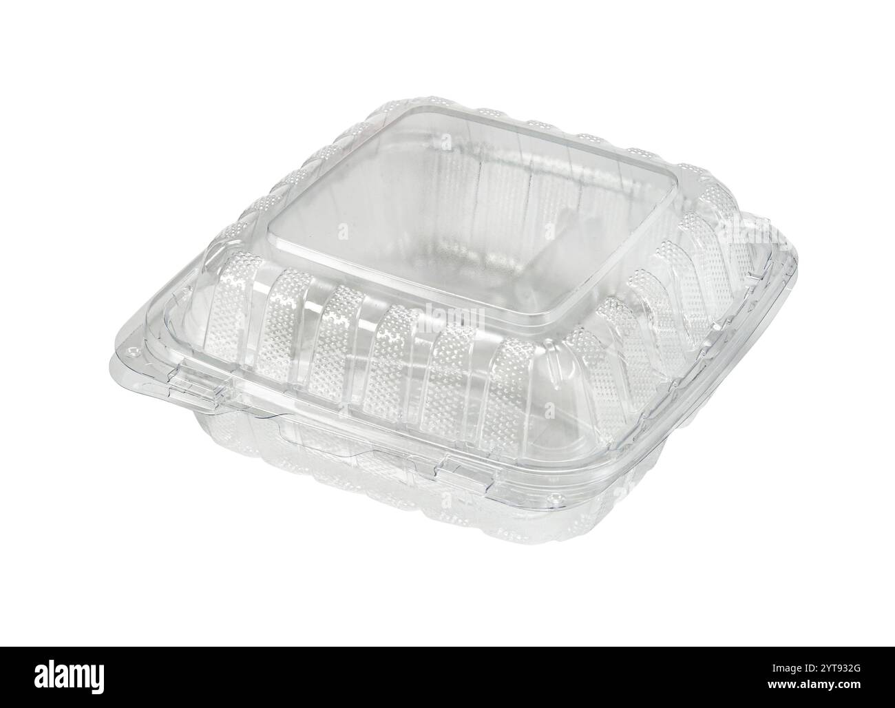 Clear plastic food container Stock Photo - Alamy