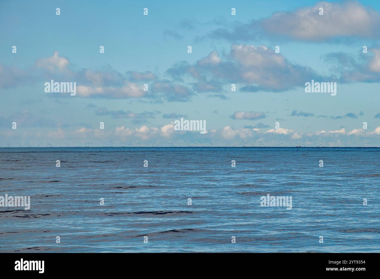 Oil rig wind turbine north sea hi-res stock photography and images - Alamy