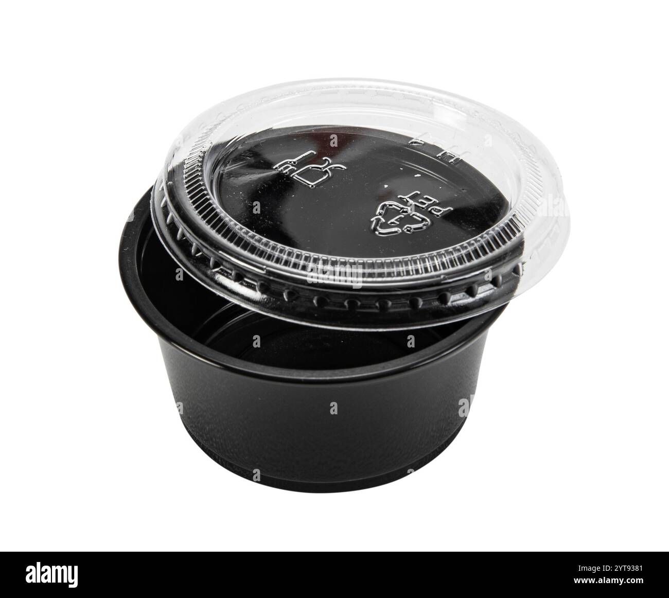 Small empty plastic take out take away container with lid, USA Stock ...