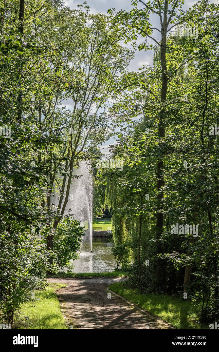 Water feature pathway path way hi-res stock photography and images - Alamy