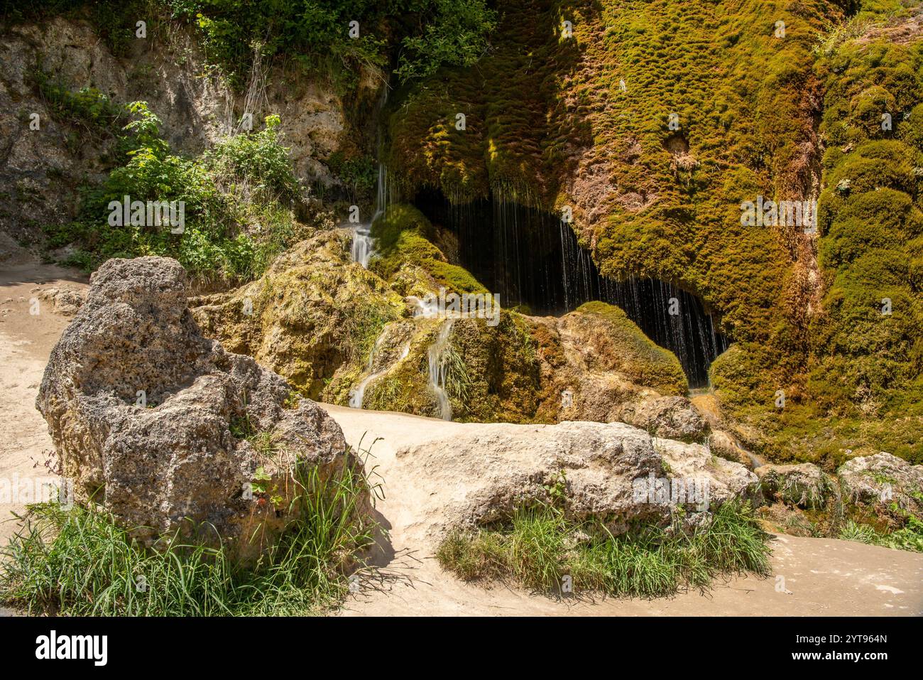 Three mills waterfall Stock Photo - Alamy