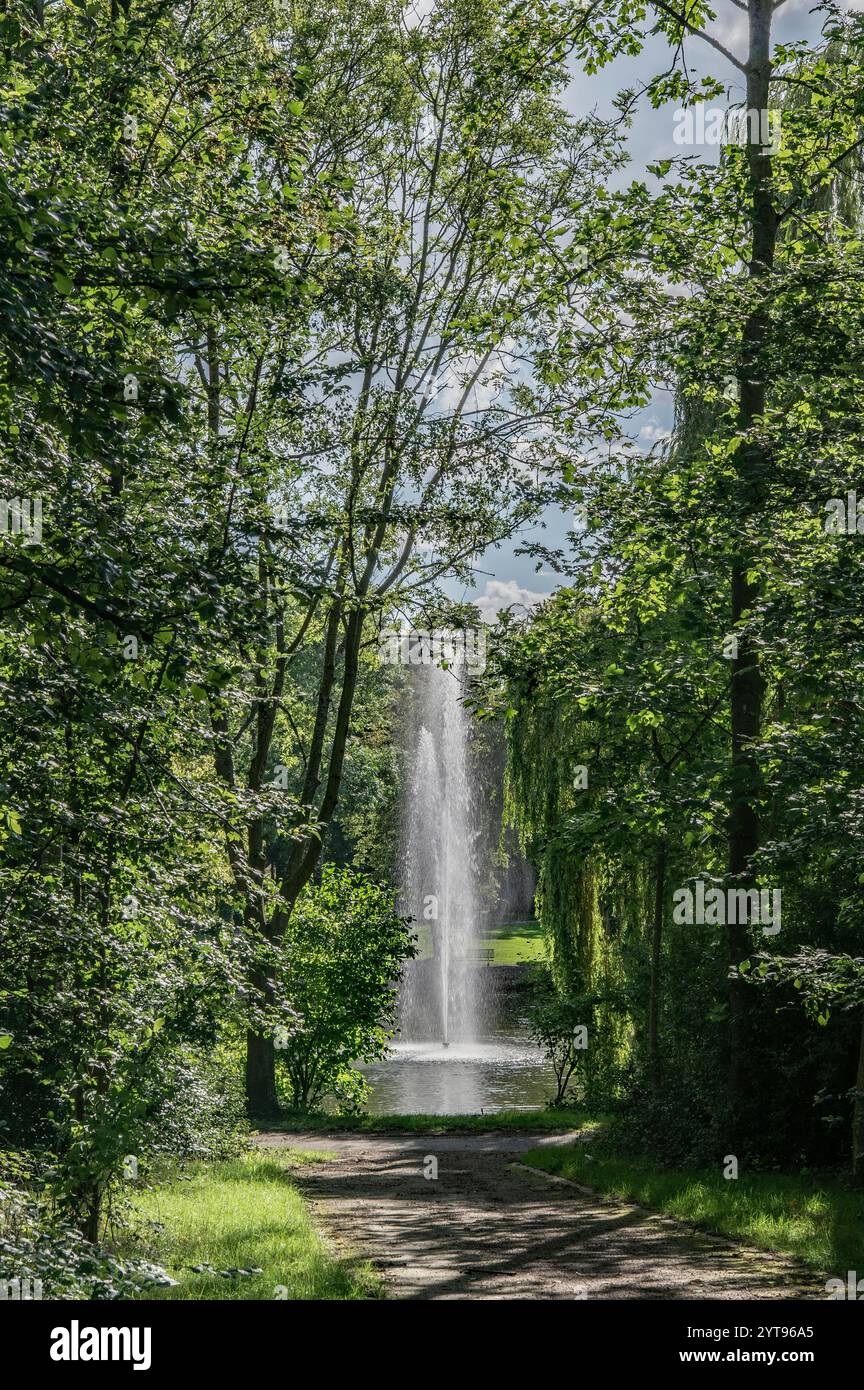 Water feature pathway path way hi-res stock photography and images - Alamy