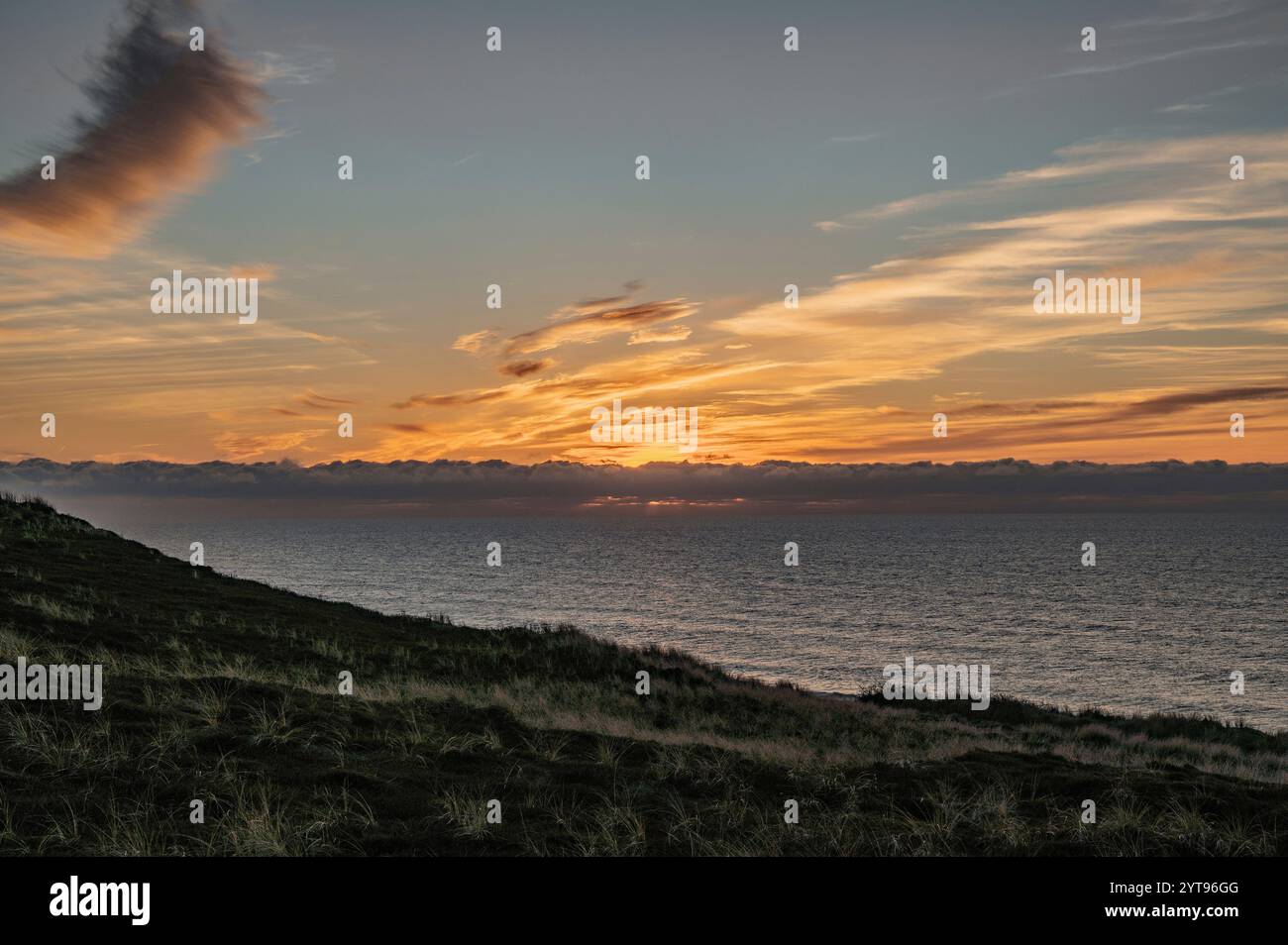 Dunes on the North Sea beach Stock Photo - Alamy