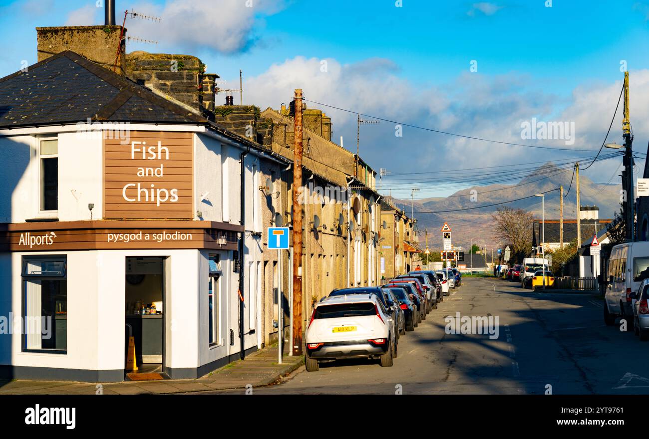 Allports Fish and Chips, 38 Snowdon Street, Porthmadog, Gwynedd, North ...
