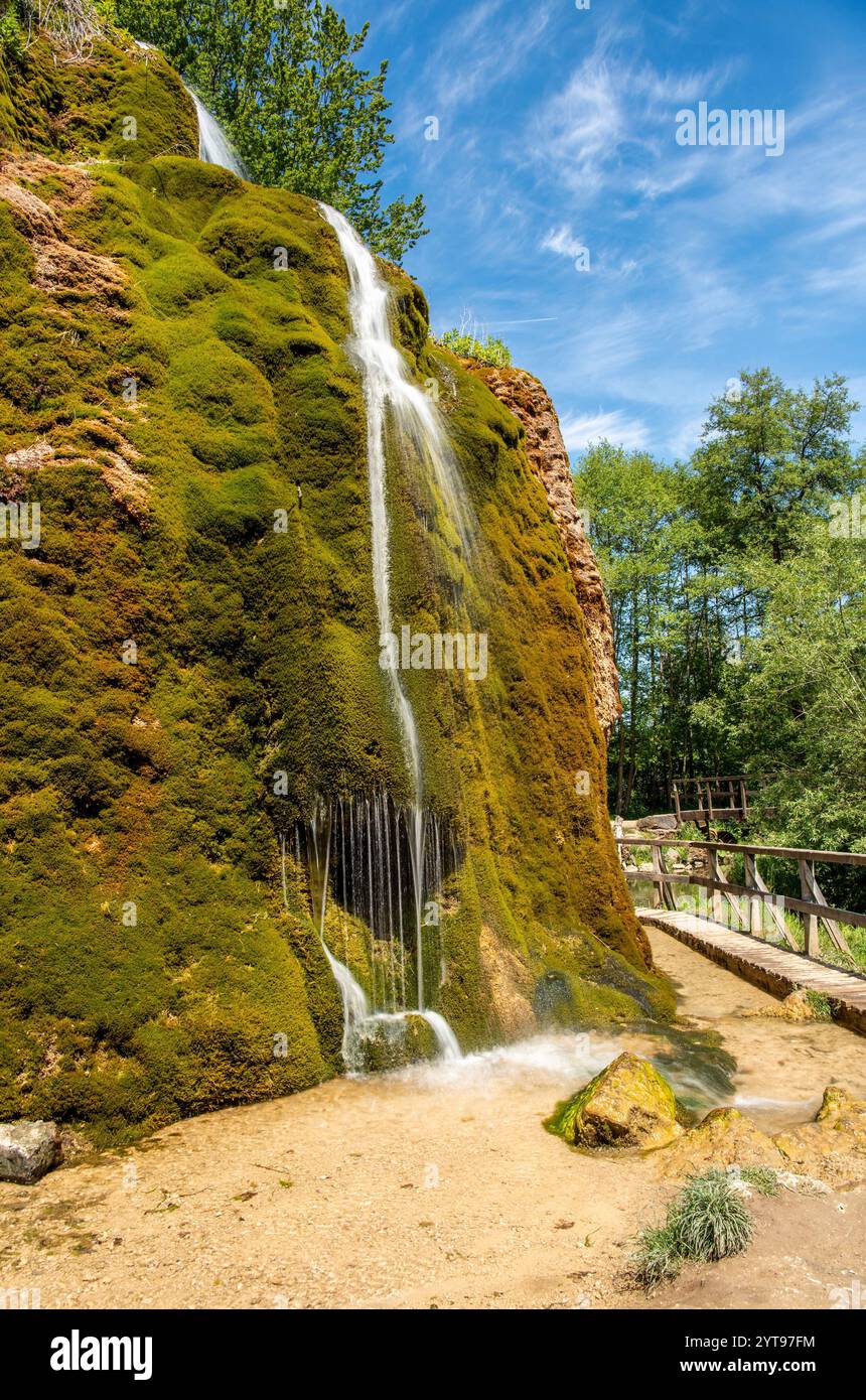 Three mills waterfall Stock Photo - Alamy