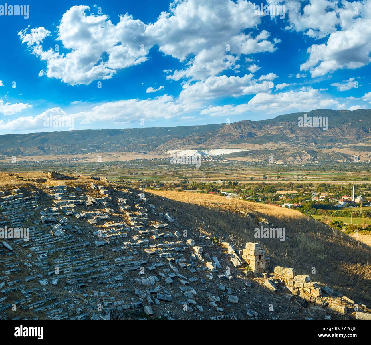 Ruins of the ancient town of Laodikeia is one of the cities of Anatolia ...