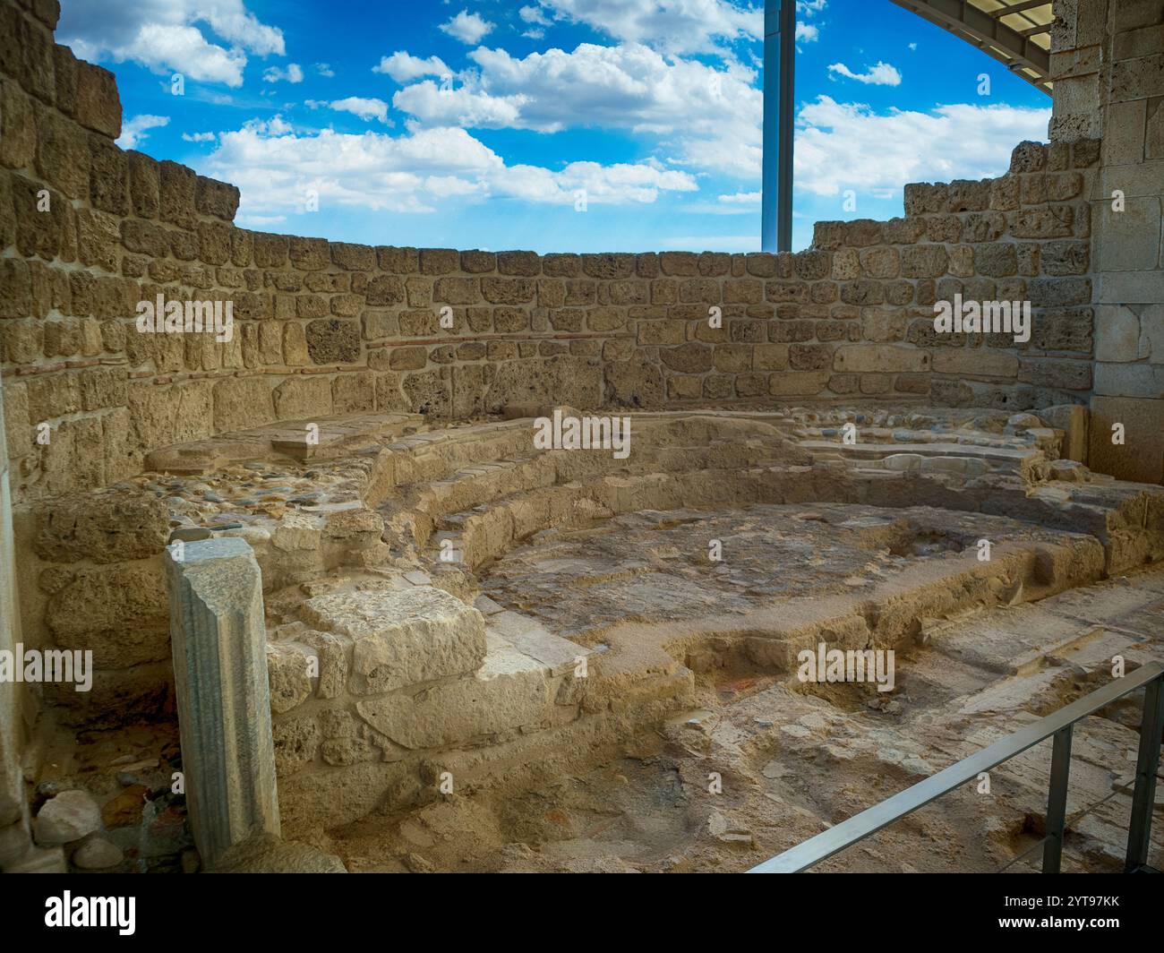 Ruins of the ancient town of Laodikeia is one of the cities of Anatolia ...