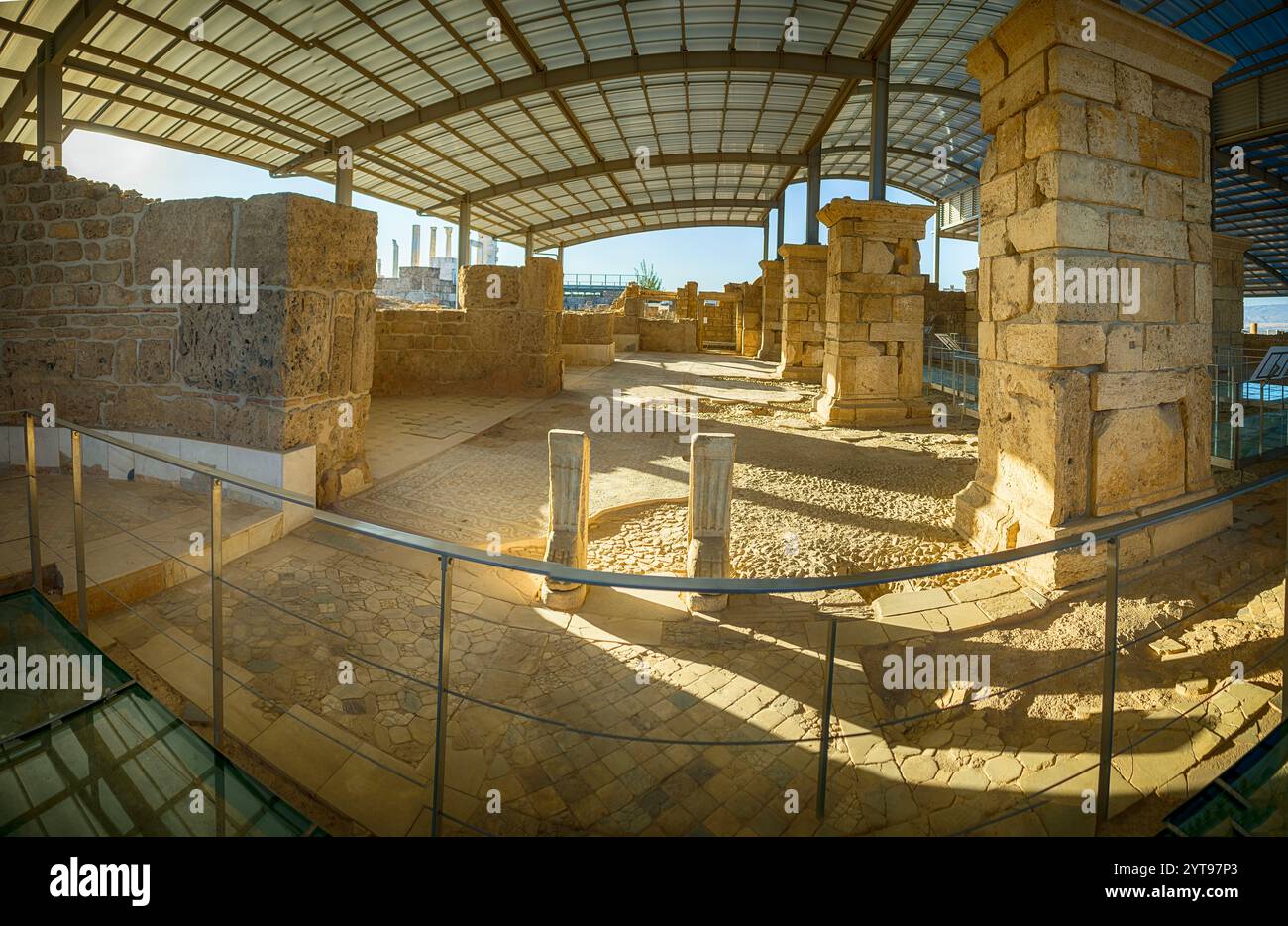 Ruins of the ancient town of Laodikeia is one of the cities of Anatolia ...