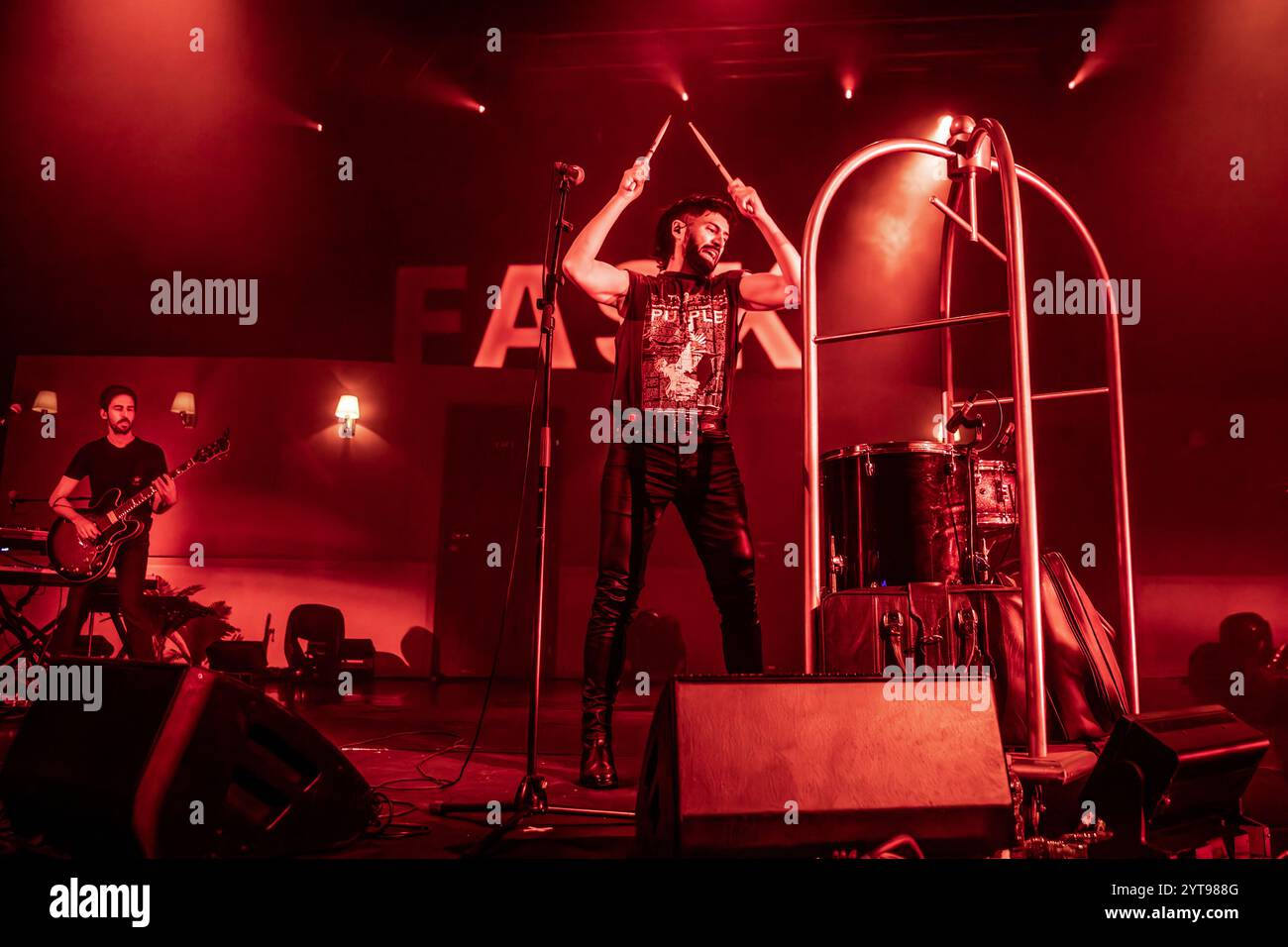 Milan Italy. 04th dec 2024. The Italian band FAST ANIMALS AND SLOW KIDS ...