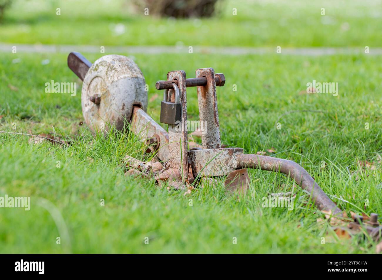 Old points signal box Stock Photo - Alamy
