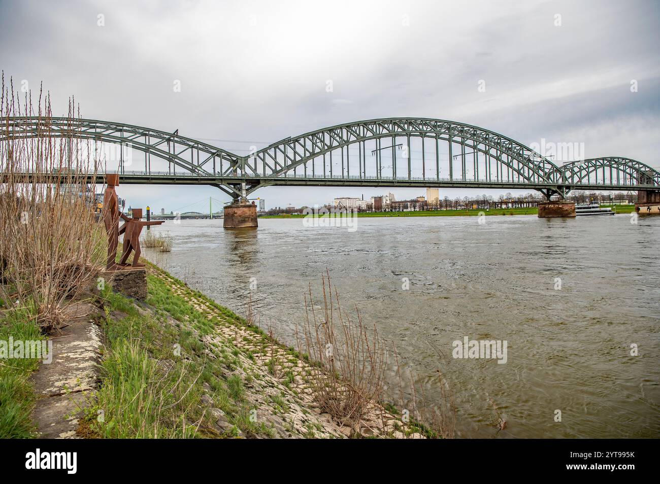 South bridge over the Rhine Stock Photo - Alamy