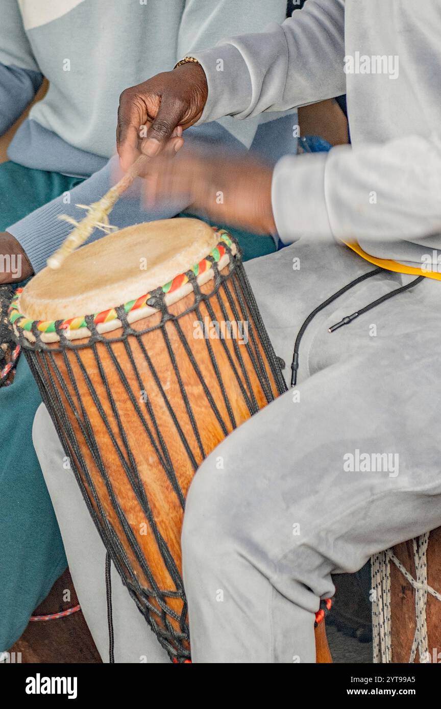 African instruments hi-res stock photography and images - Alamy