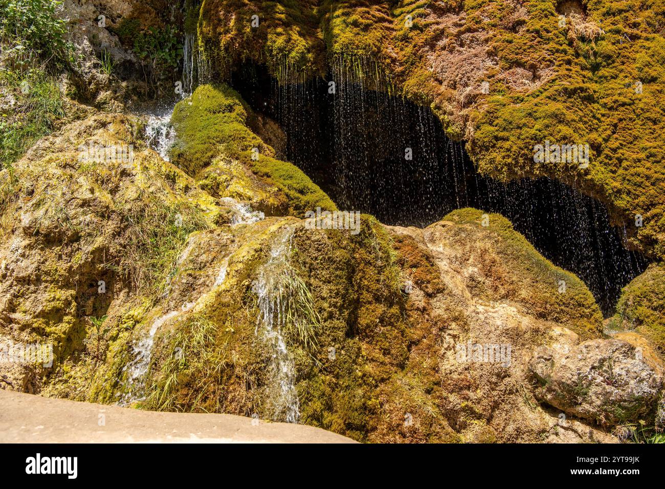 Three mills waterfall Stock Photo - Alamy