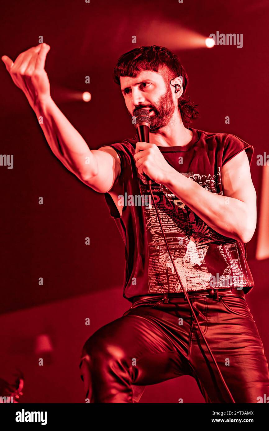 Milan Italy. 04th dec 2024. The Italian band FAST ANIMALS AND SLOW KIDS ...