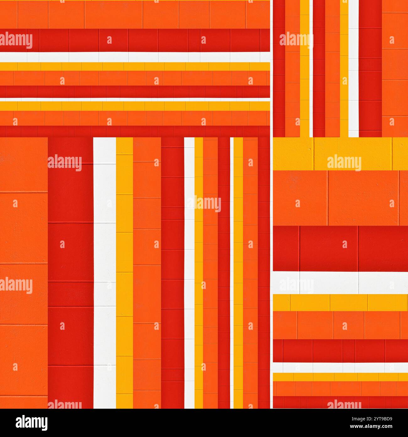 Photo collage Horizontal and vertical stripes Stock Photo - Alamy