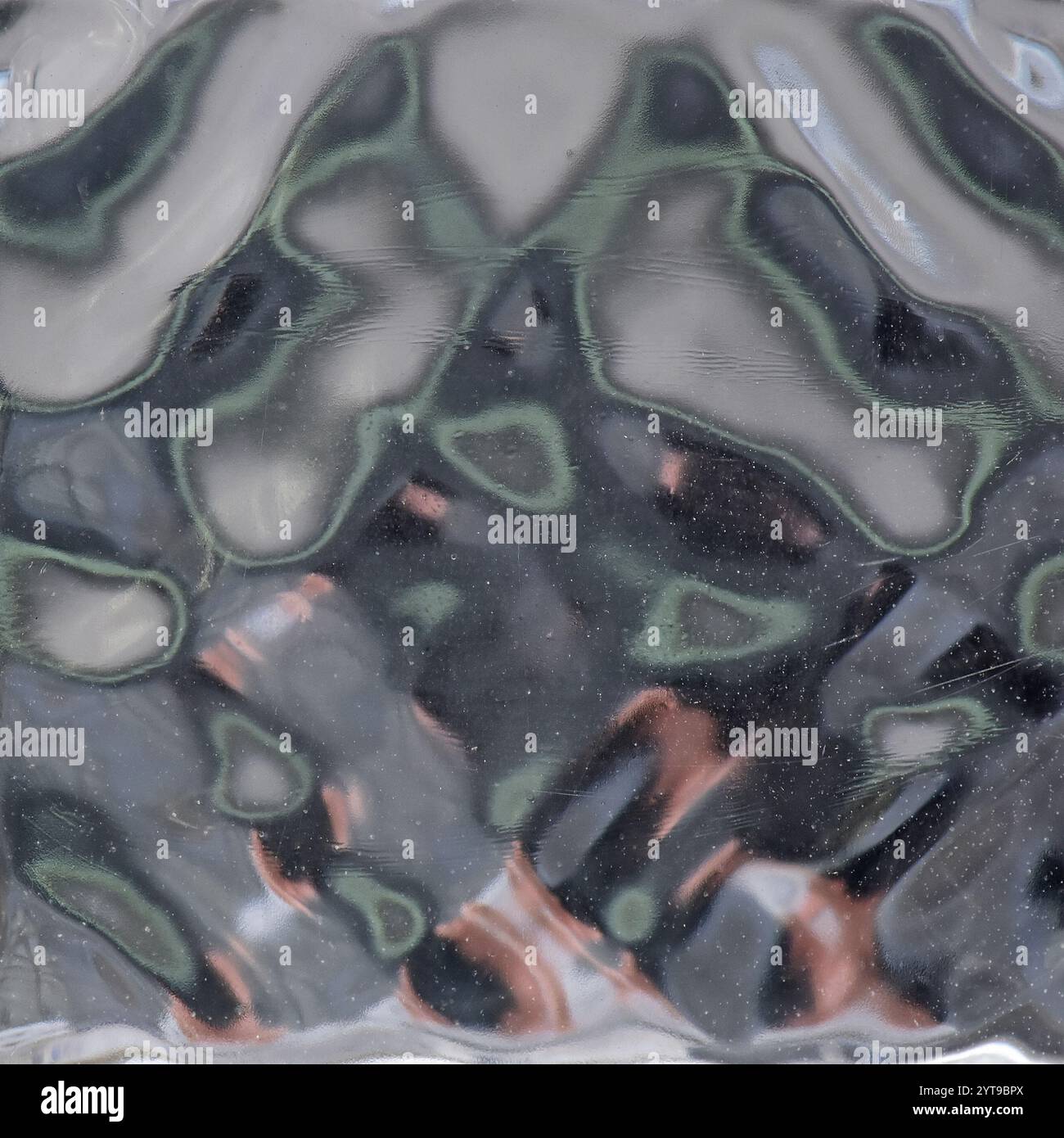 Reflections in a glass block Stock Photo - Alamy