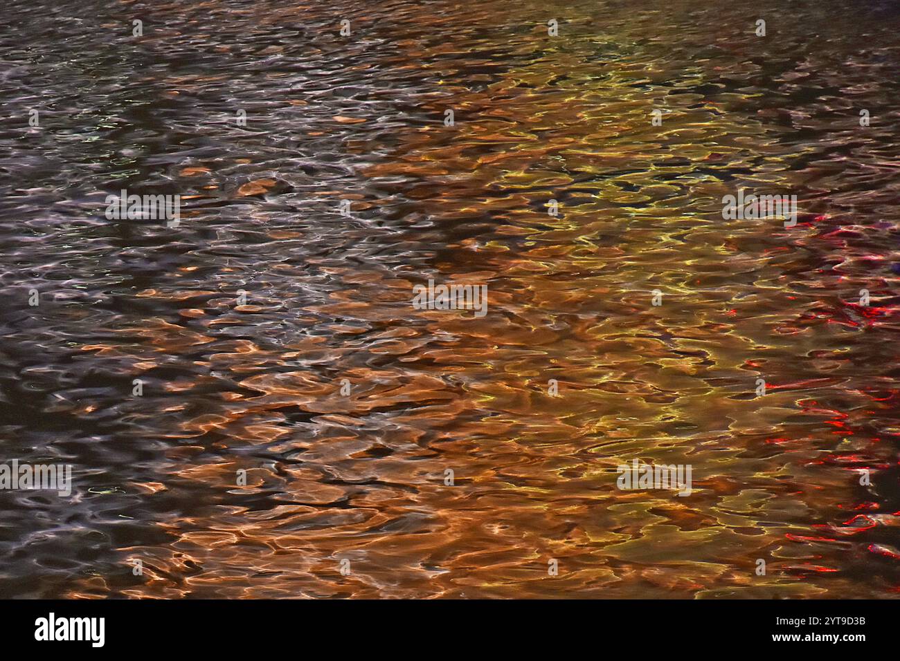 Colorful water texture reflex hi-res stock photography and images - Alamy