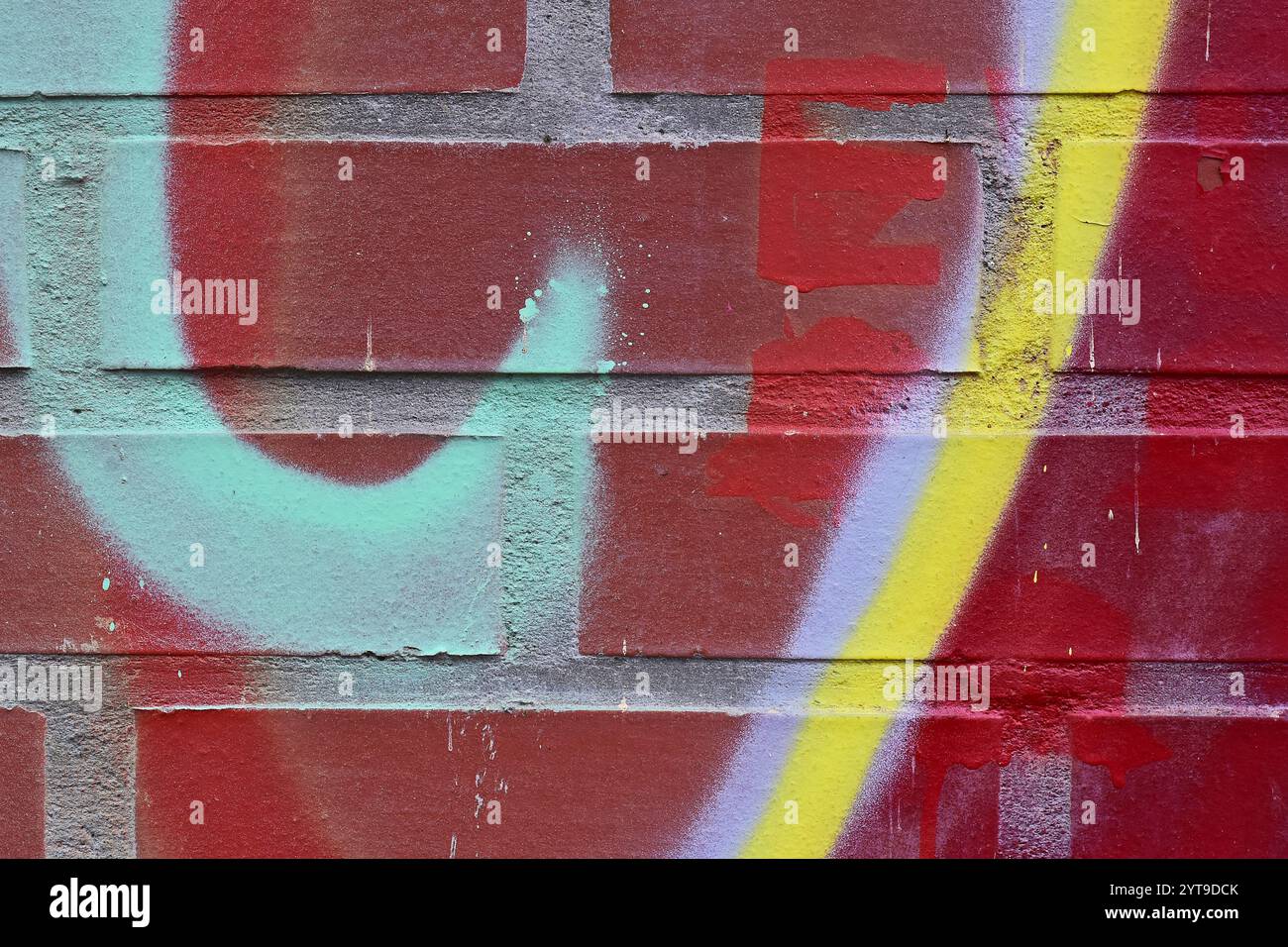 Graffiti mural typography hi-res stock photography and images - Alamy
