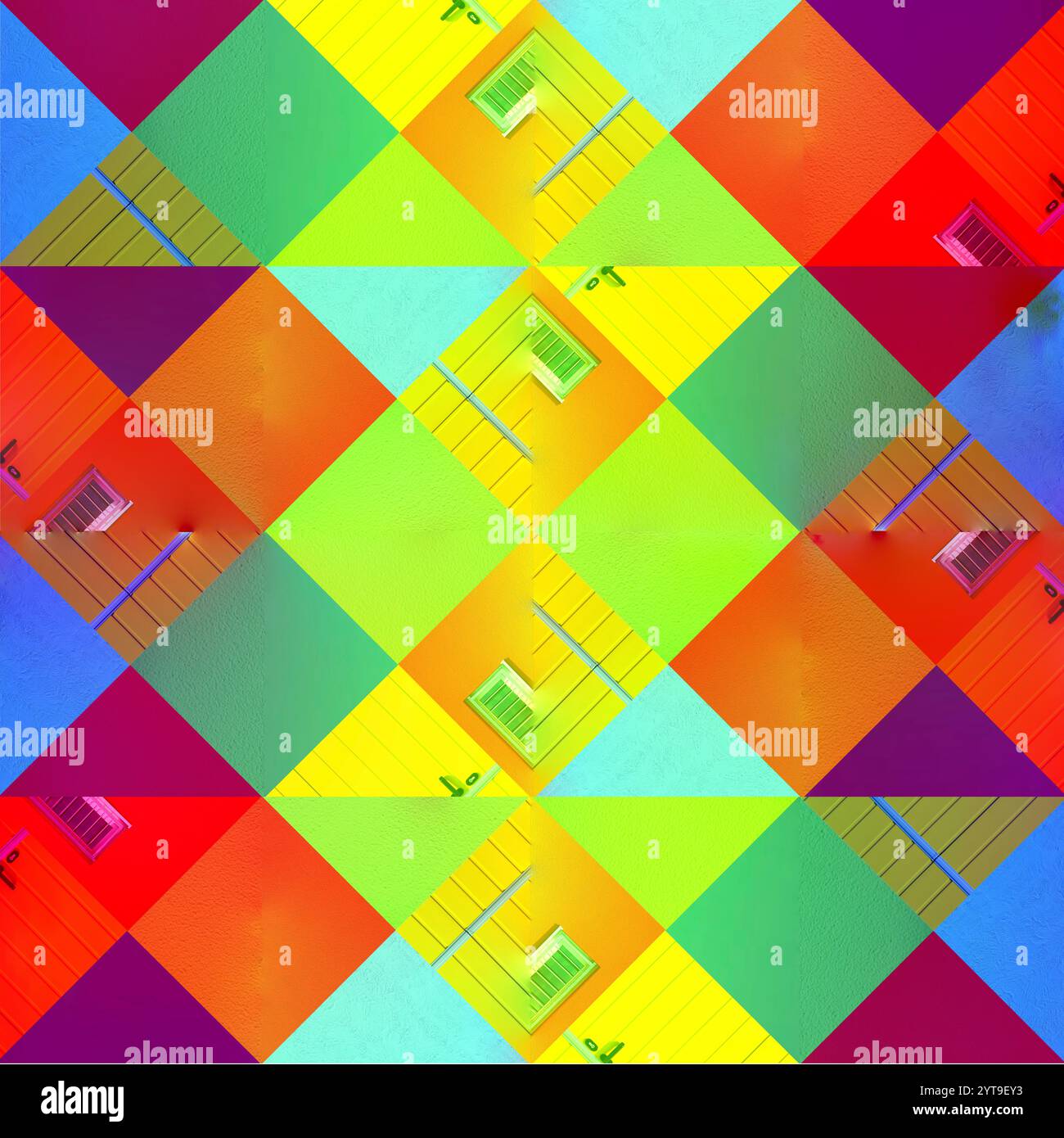 Photo collage Colorful world Stock Photo - Alamy