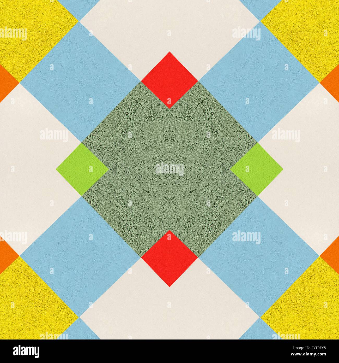 Photo collage Colorful squares Stock Photo - Alamy