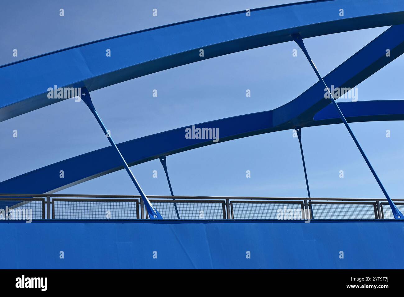 Detail steel arch bridge hi-res stock photography and images - Alamy