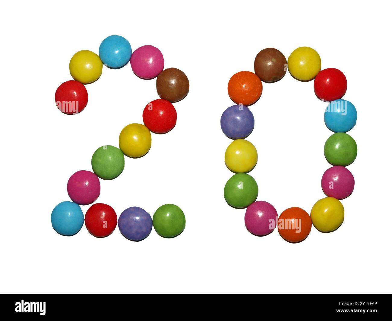 Two multi colored sweet Cut Out Stock Images & Pictures - Alamy