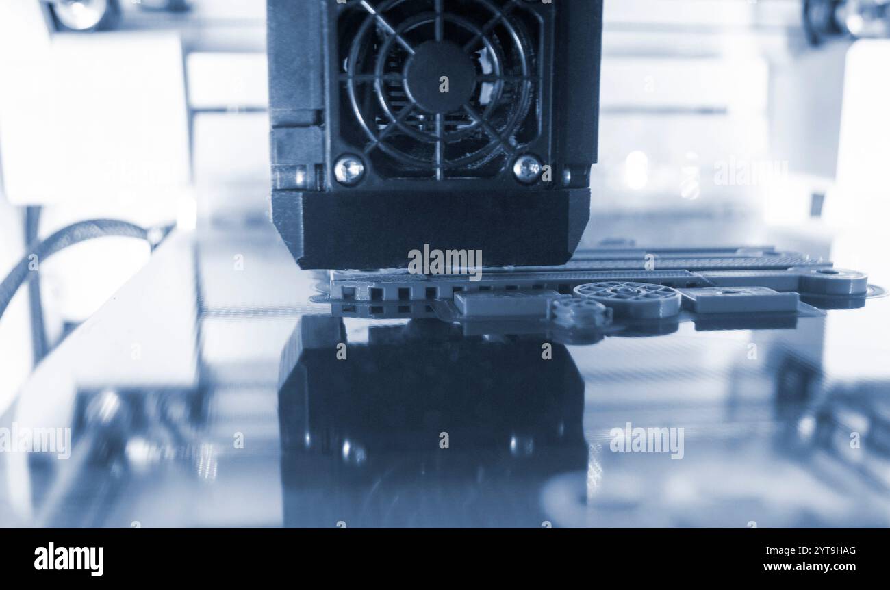 Modern technologies 3d printer prints hi-res stock photography and ...