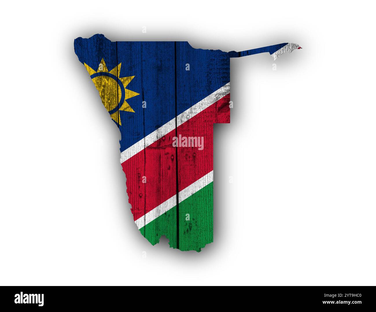 Namibia outline map hi-res stock photography and images - Alamy