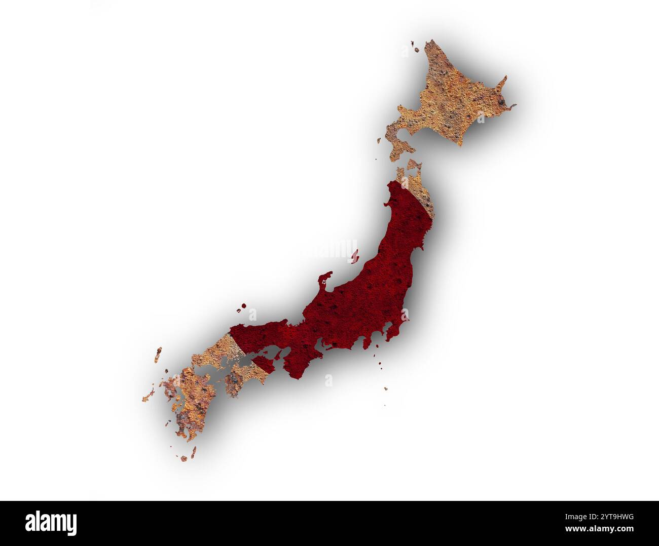 Flag japan on background Cut Out Stock Images & Pictures - Alamy