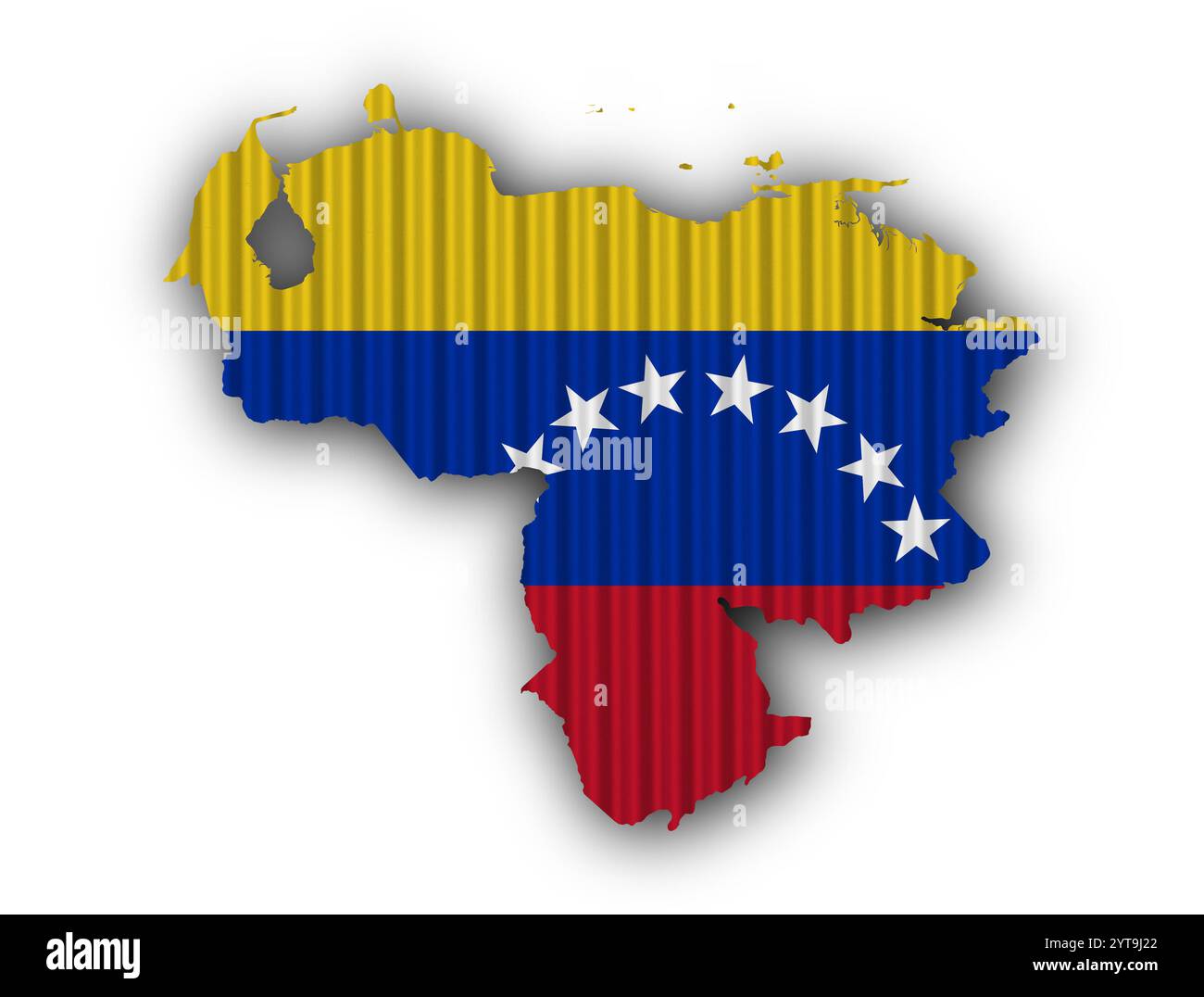Silhouette venezuela Cut Out Stock Images & Pictures - Alamy