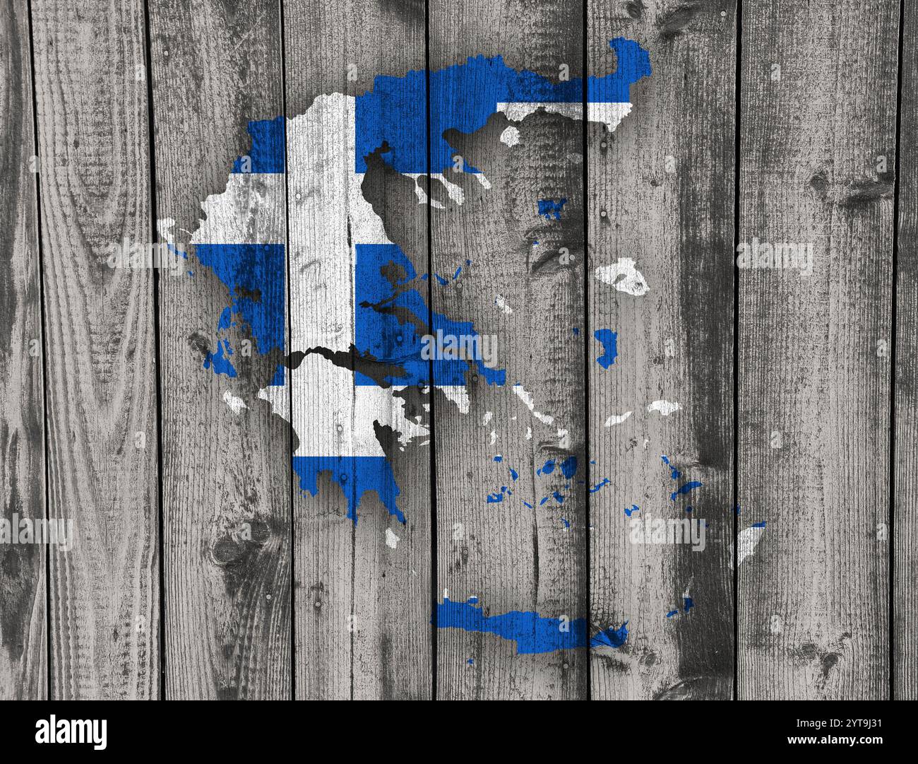 Map of Greece on texture Stock Photo - Alamy