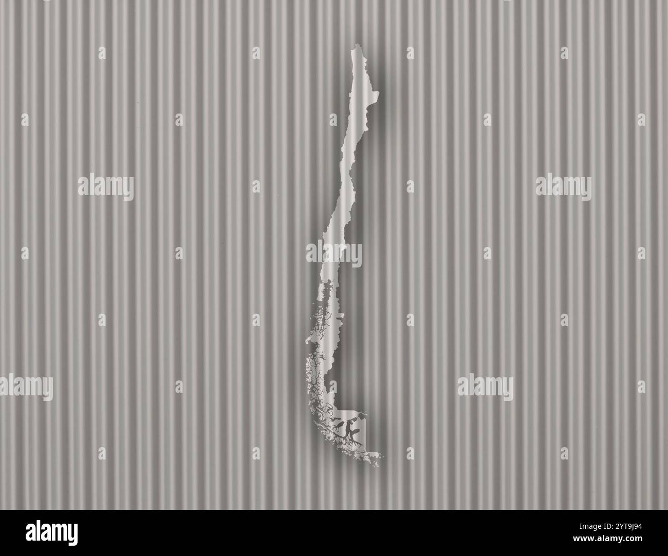 Modern map of chile hi-res stock photography and images - Alamy