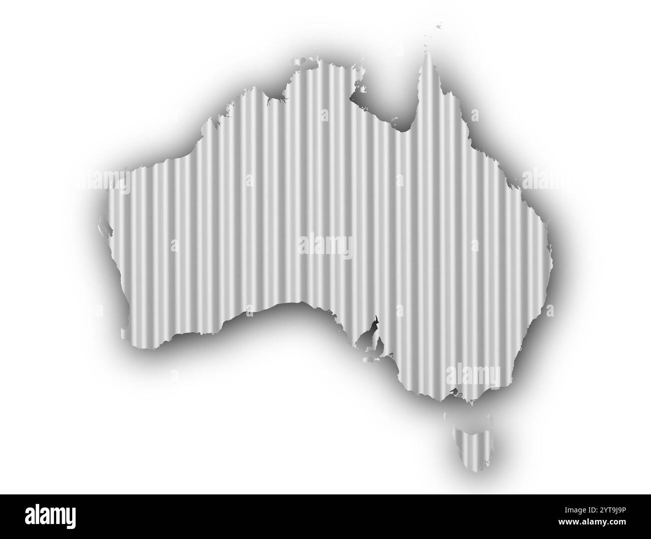 Map of Australia on texture Stock Photo - Alamy