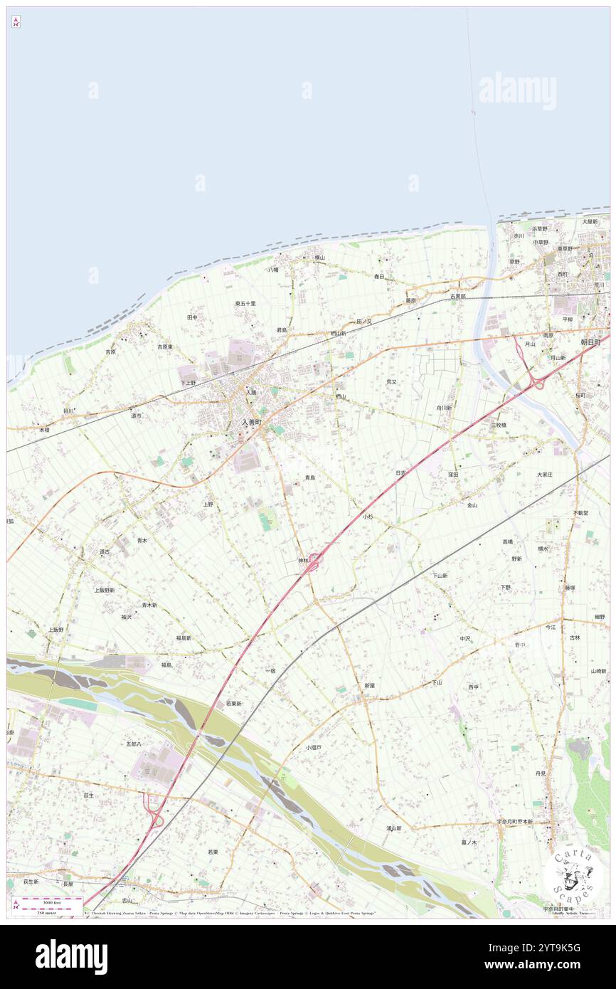 Aoshima, Shimoniikawa Gun, JP, Japan, Toyama, N 36 55' 46'', N 137 30 ...
