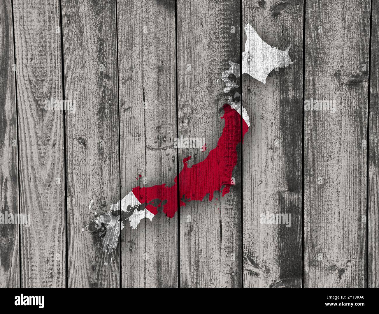 Japan flag map hi-res stock photography and images - Alamy