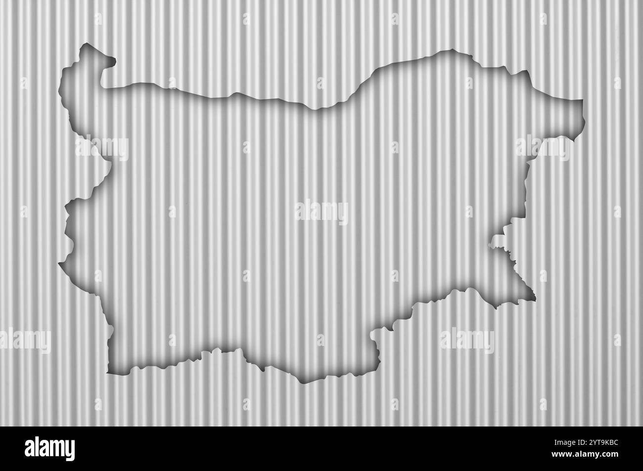 Map of Bulgaria on texture Stock Photo - Alamy