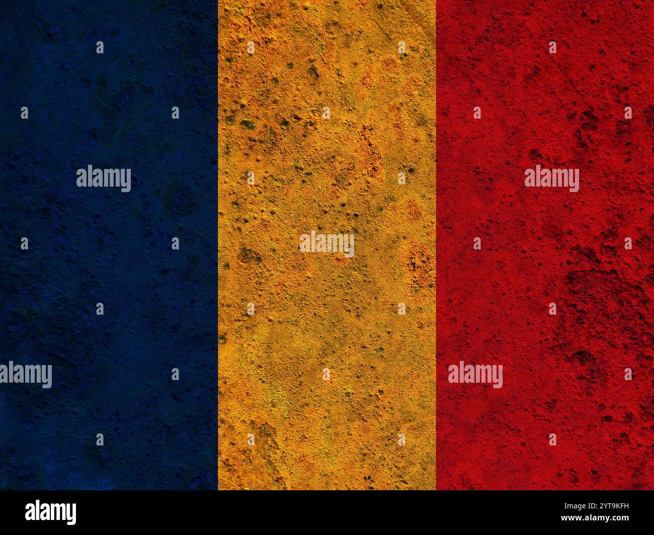 Romania flag vintage on hi-res stock photography and images - Alamy