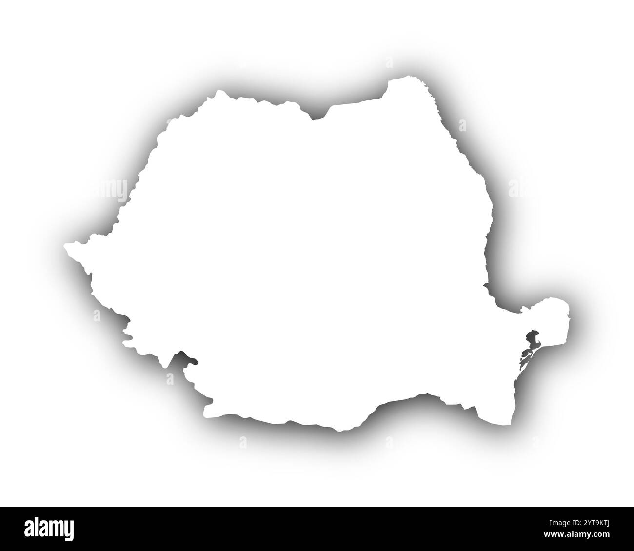 Map romania Black and White Stock Photos & Images - Alamy