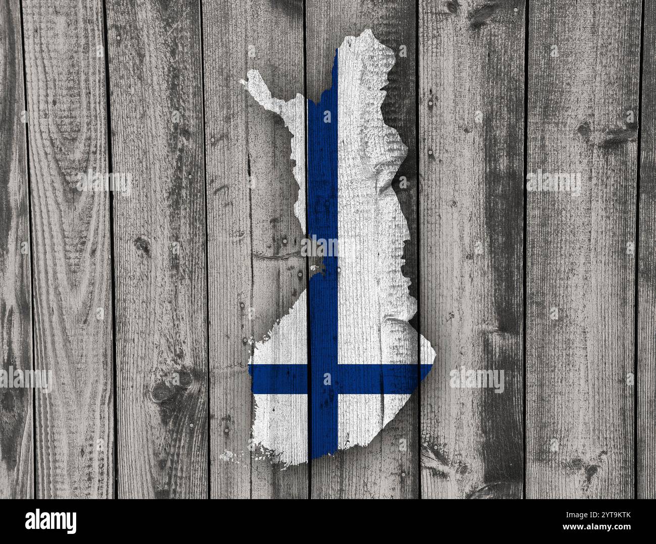 Finland flag map hi-res stock photography and images - Alamy