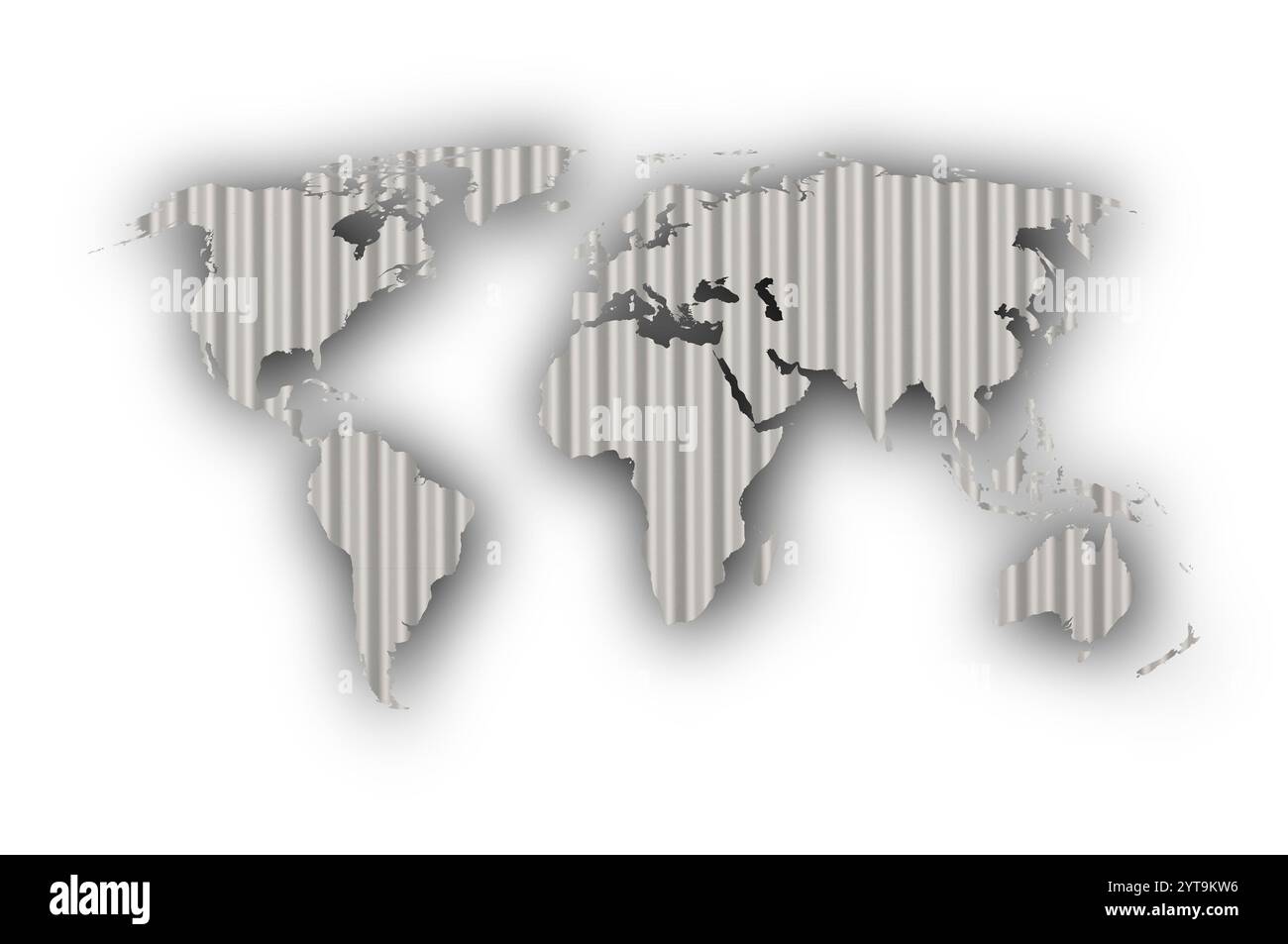 Map of iron hi-res stock photography and images - Alamy