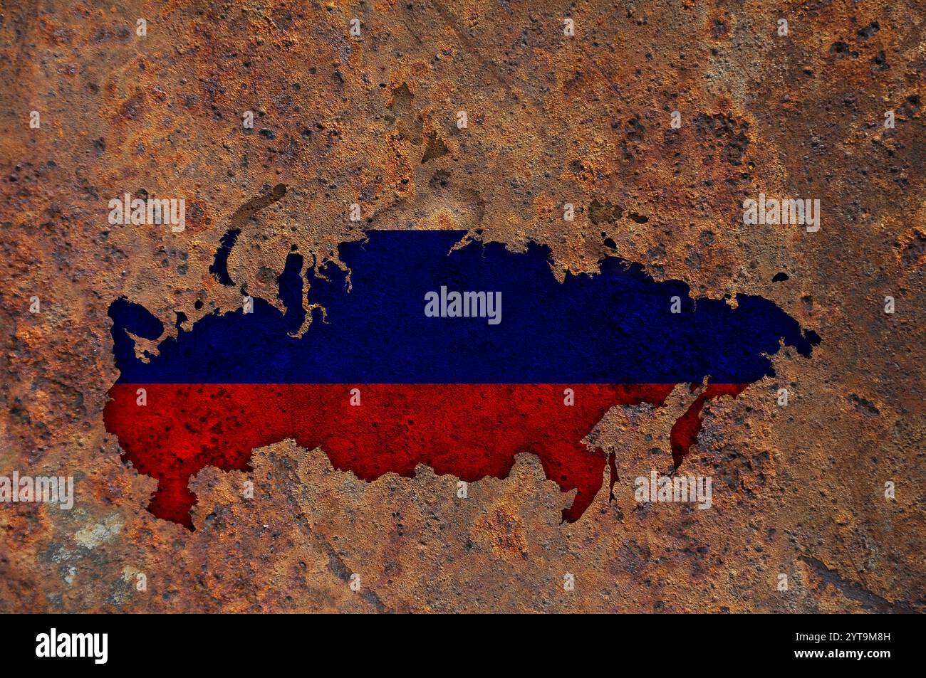 Russia flag outline hi-res stock photography and images - Alamy